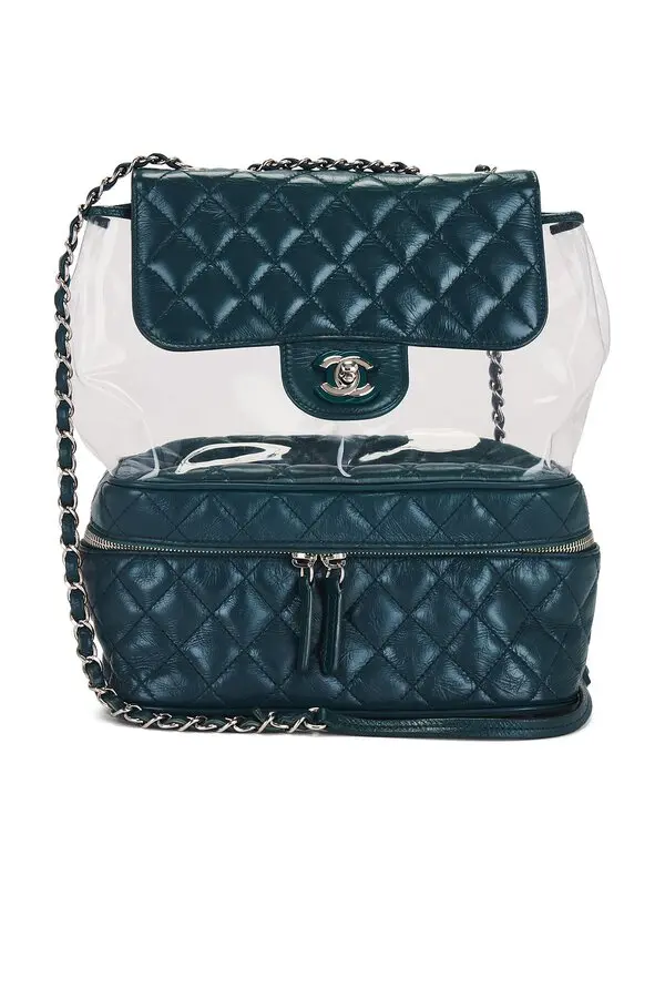 Chanel Aquarium Backpack - Teal