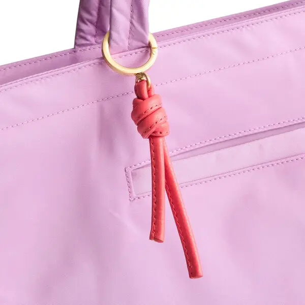 VERA BRADLEY Bag Charm Keychain - Red