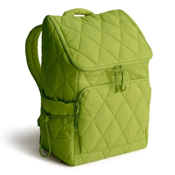 VERA BRADLEY Quilted Cooler Backpack - Green