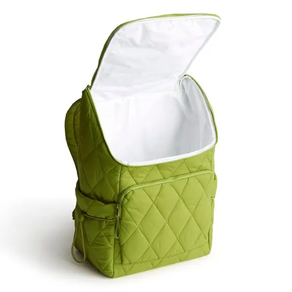 VERA BRADLEY Quilted Cooler Backpack - Green