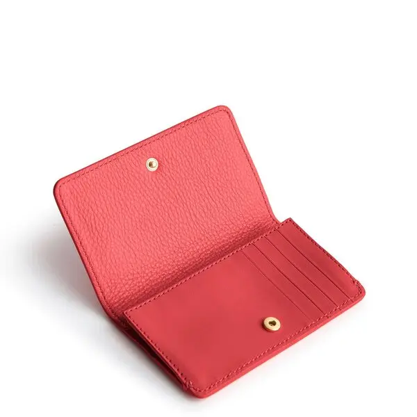 VERA BRADLEY Card Case In Cayenne - Red