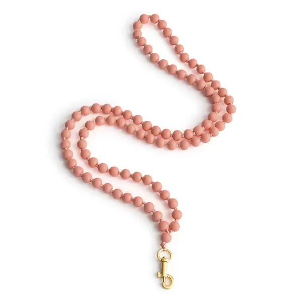 VERA BRADLEY Beaded Phone Cord In Coral Cloud - Pink