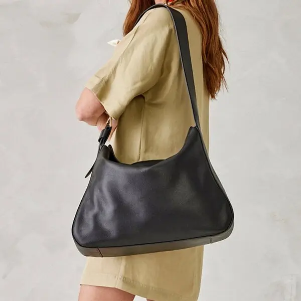 VERA BRADLEY Tifton Hobo Tote Bag - Black