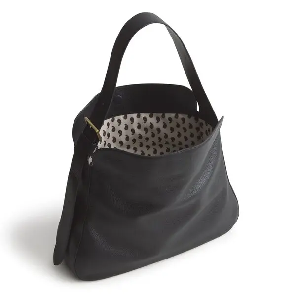 VERA BRADLEY Tifton Hobo Tote Bag - Black