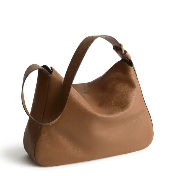 VERA BRADLEY Tifton Hobo Tote Bag - Brown
