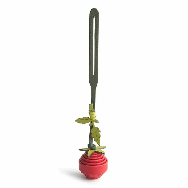 VERA BRADLEY Tomato Bag Charm Keychain