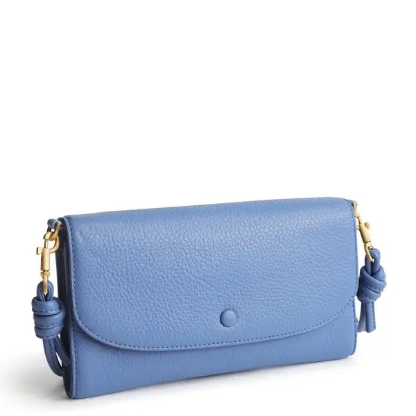 VERA BRADLEY Wildwood Wallet Crossbody - Blue