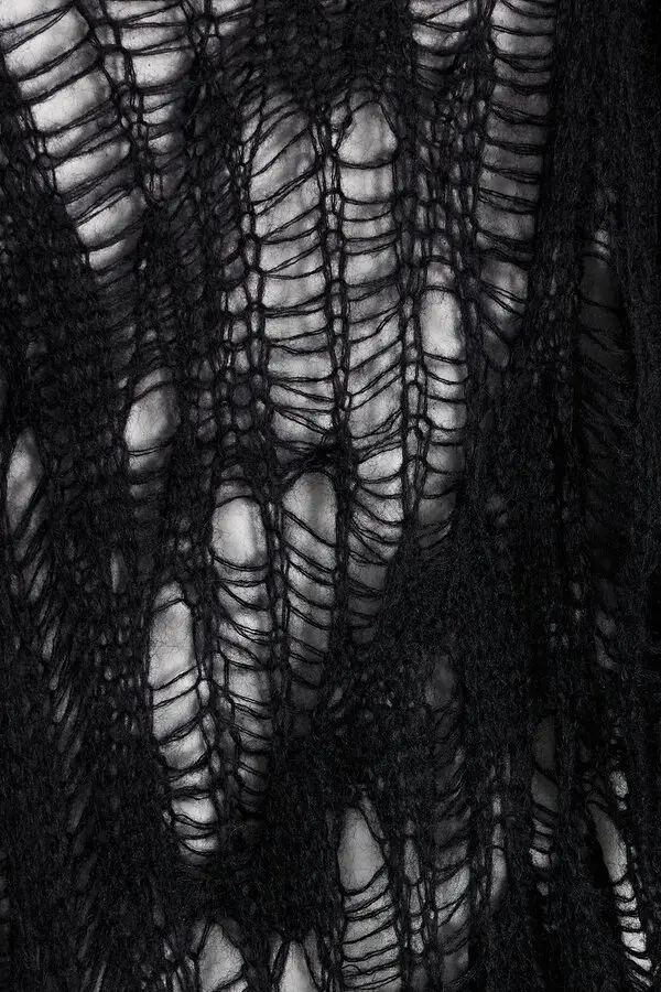 Rick Owens Spider Open-knit Top