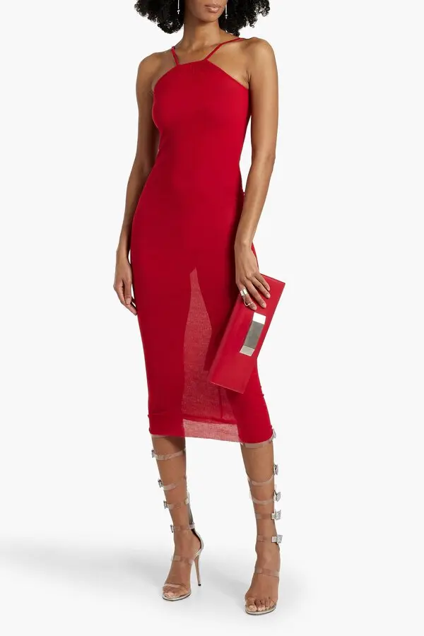 red rick owens dress RICK OWENS