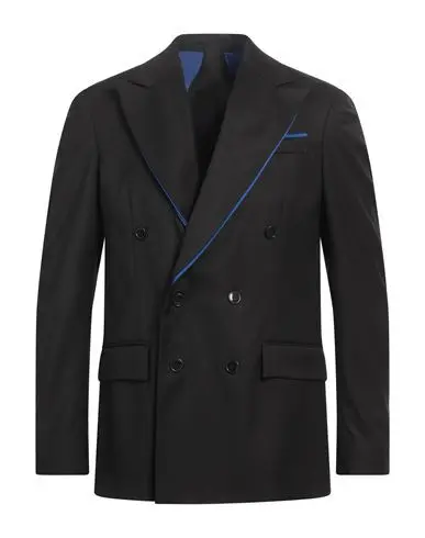 TAKESHY KUROSAWA Blazer Size Polyester, Viscose, Elastane - Black