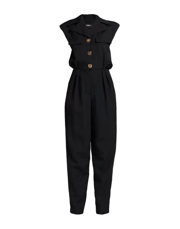 Balmain Wool Jumpsuit