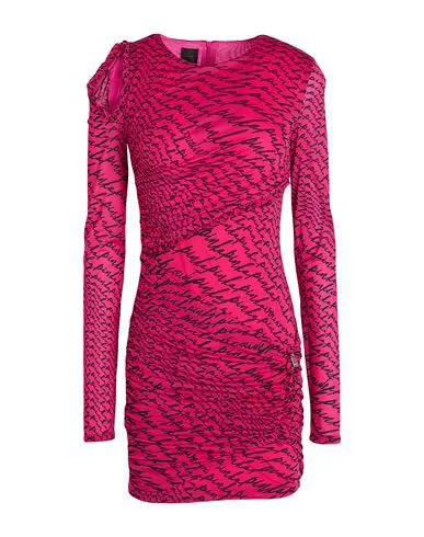 Pinko Polyamide And Elastane Mini Dress - Fuchsia