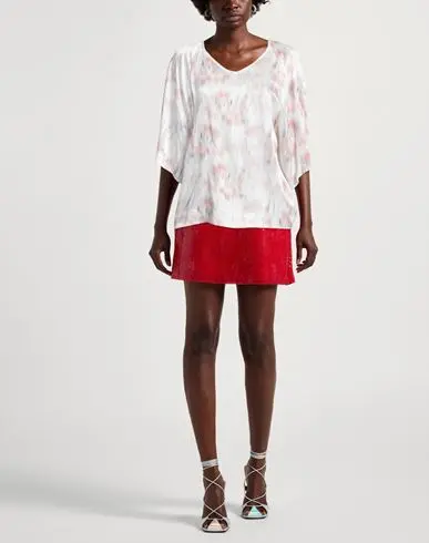 Armani Exchange Tie-dyed Satin Top