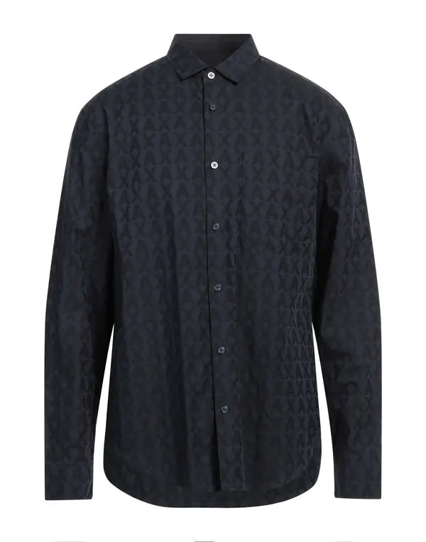 Armani Exchange Shirt Size Cotton - Navy