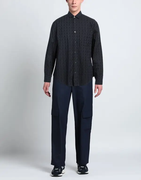 Armani Exchange Shirt Size Cotton - Navy