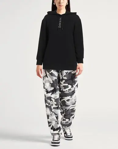 EA7 Cotton-elastane Sweatshirt - Black
