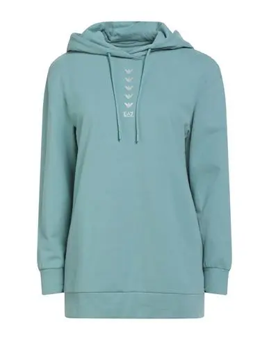 EA7 Cotton-elastane Sweatshirt - Blue