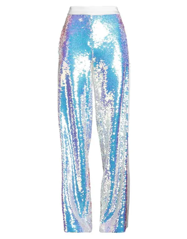 Iceberg Wide-leg Pants With Appliqués And Sequins