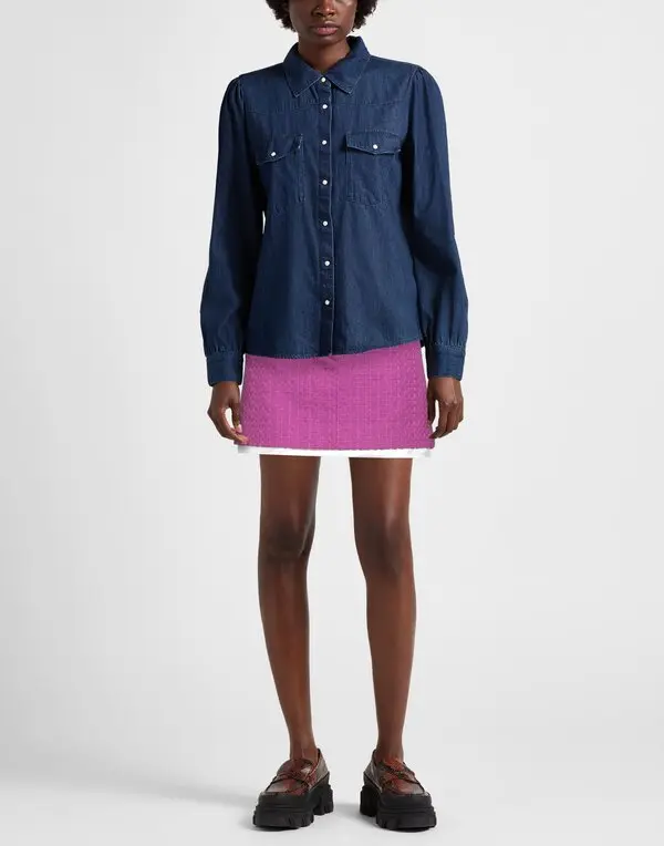 Maje Tweed Mini Skirt