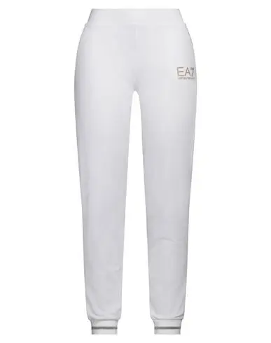 EA7 Relaxed Fit Track Pants - White