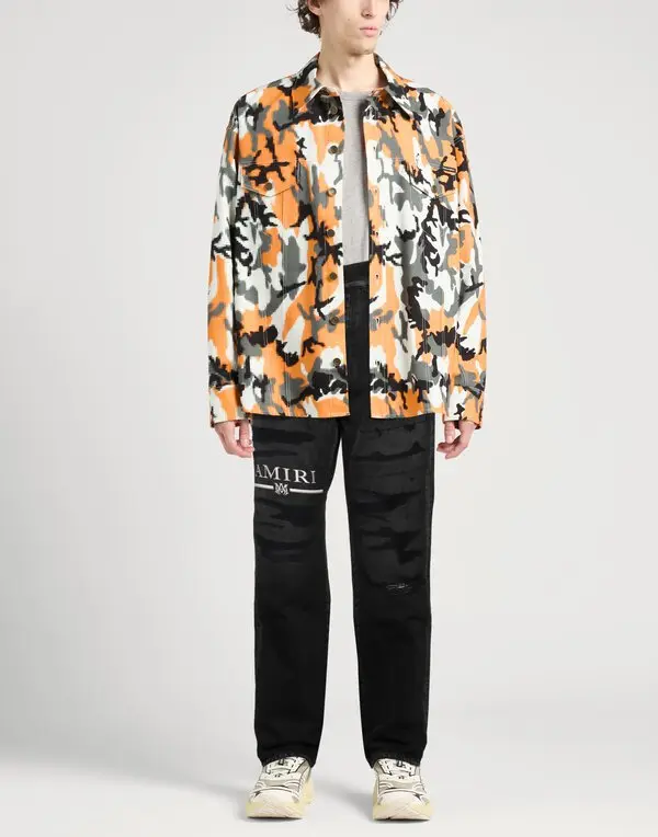 Amiri Straight-leg Jeans With Embroidered Logo
