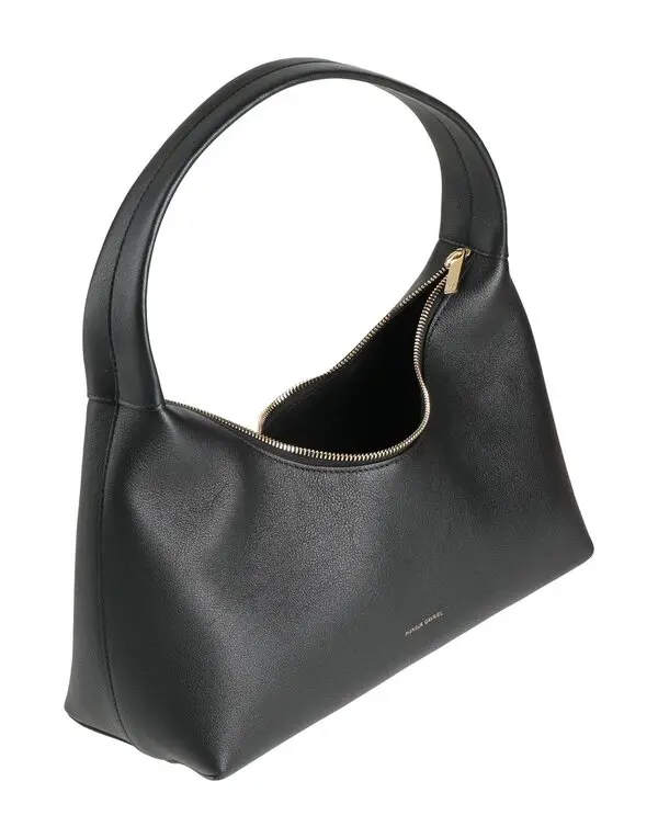 MANSUR GAVRIEL Mini Leather Candy Hobo Bag - Black
