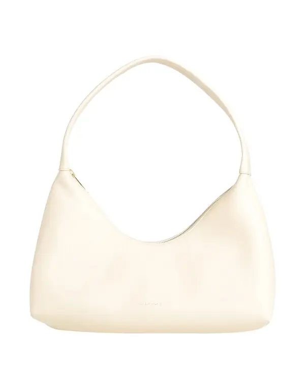 MANSUR GAVRIEL Mini Leather Candy Hobo Bag - White