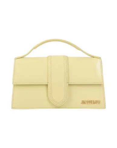 Jacquemus Le Grand Bambino Calfskin Handbag - Yellow