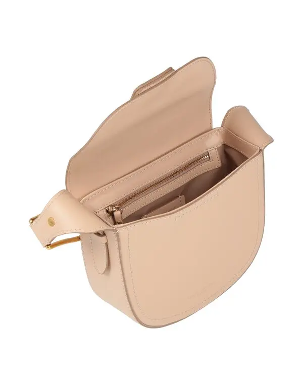 GIANNI CHIARINI Leather Saddle Shoulder Bag - Pink