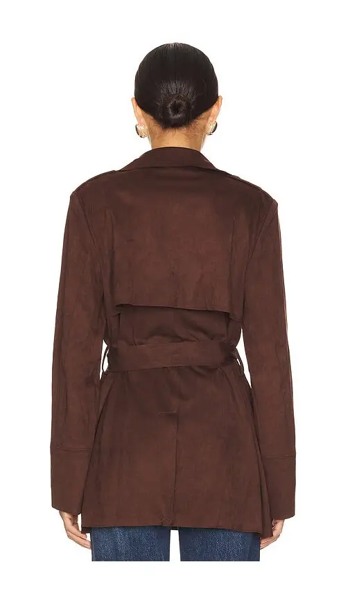 LOVERS AND FRIENDS Faux Suede Lana Jacket
