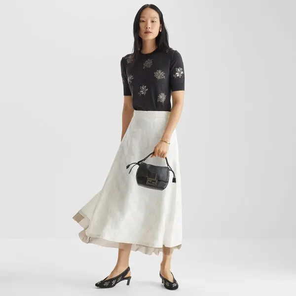 Fendi Mamma Baguette Small - Black