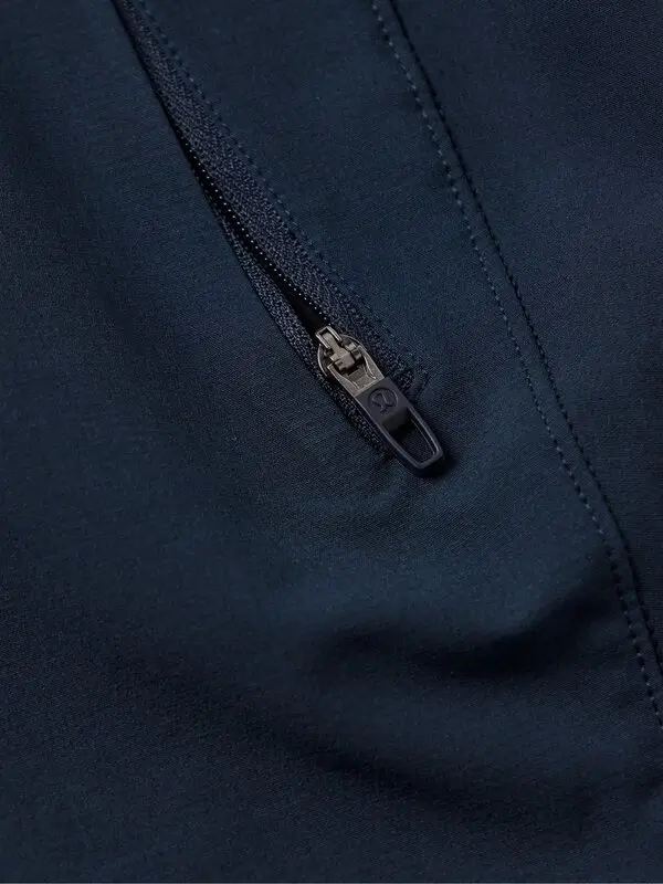 Lululemon License To Train Slim-fit Tapered Stretch Recycled-shell Track Pants - Blue
