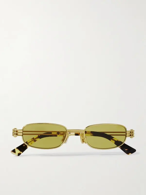 Bottega Veneta Rectangular-frame Sunglasses