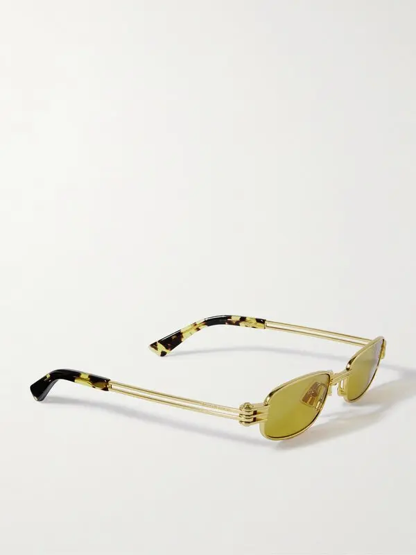 Bottega Veneta Rectangular-frame Sunglasses