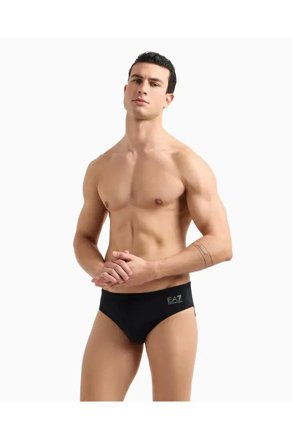 Emporio Armani Ea7 Swim Briefs - Black