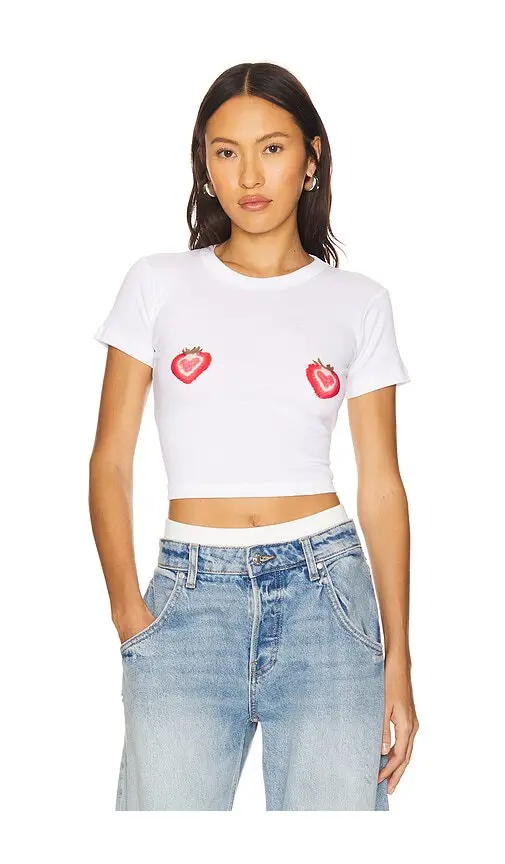 LOVERS AND FRIENDS Strawberry Hearts Tee