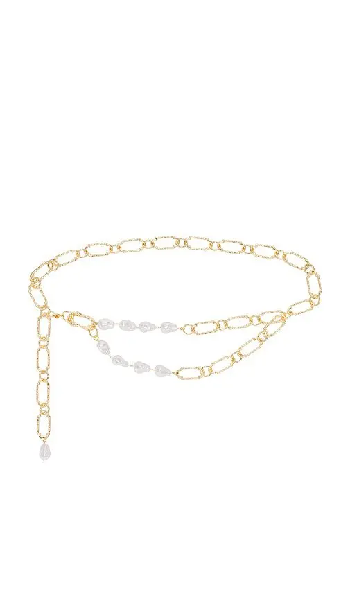 Petit Moments Mila Chain Belt In Gold | Editorialist display picture 2