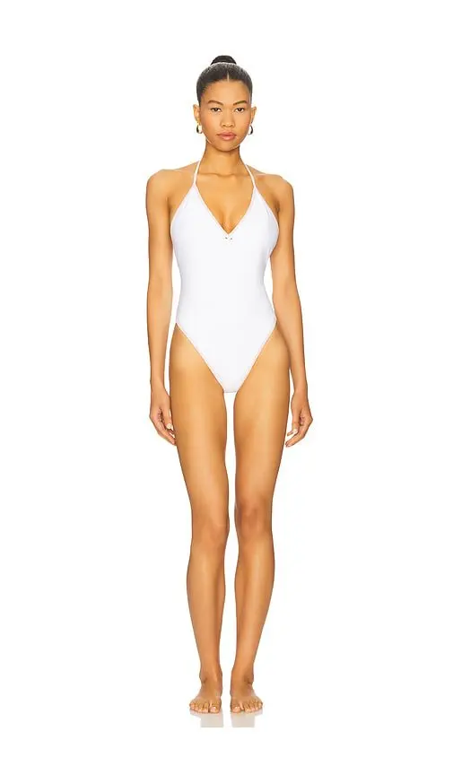 Tularosa Kacia One Piece - White & Baby Pink