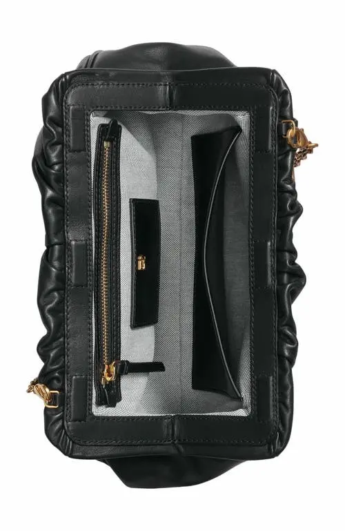 Donna Karan New York Bella Clutch - Black/gold