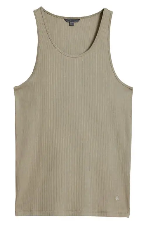 John Varvatos Olin Rib Tank Top - Spruce