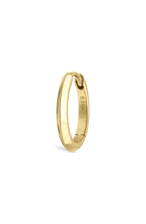 MARIA TASH Vertex Single Hoop Earring - Yellow Gold