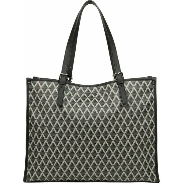 LANCASTER L Ikon Large Tote - Noir