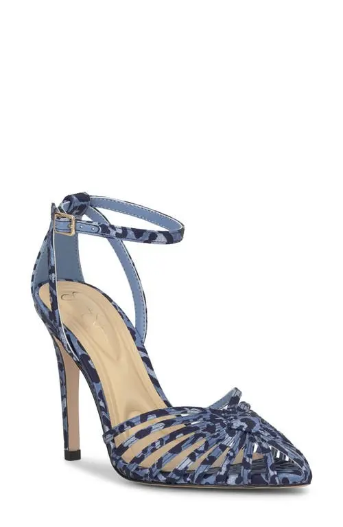 Jessica Simpson Paveri Pointed Toe Pumps - Blue 05
