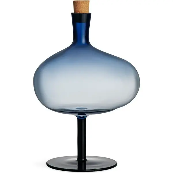 KOSTA BODA Bod Large Bottle - Blue