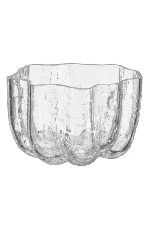 KOSTA BODA Small Crackle Bowl - Clear