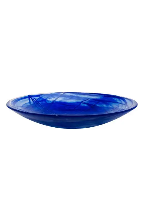 KOSTA BODA Contrast Dish - Blue