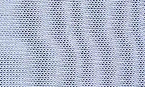 David Donahue Regular Fit Micro Geometric Dobby Dress Shirt - Blue