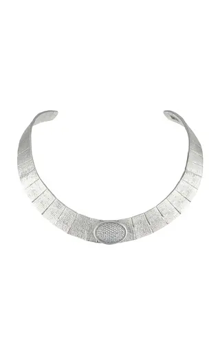 Juju Vera Athena Sterling Diamond Necklace