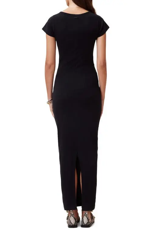 ALLSAINTS Katarina Slim Fit Cap Sleeve Maxi Dress
