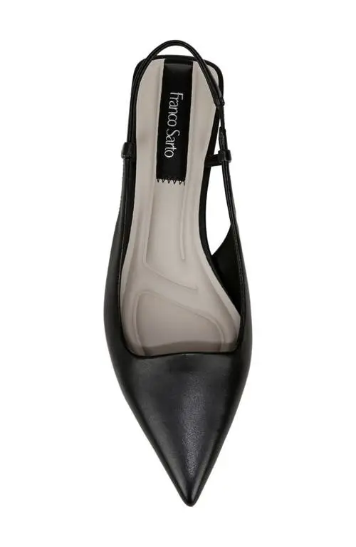 Franco Sarto Palmira Slingback Pointed Toe Pump - Black